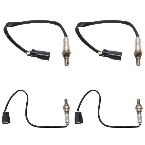F-150 O2 Oxygen Sensor Set; Upstream and Downstream (11-14 3.7L F-150 ...