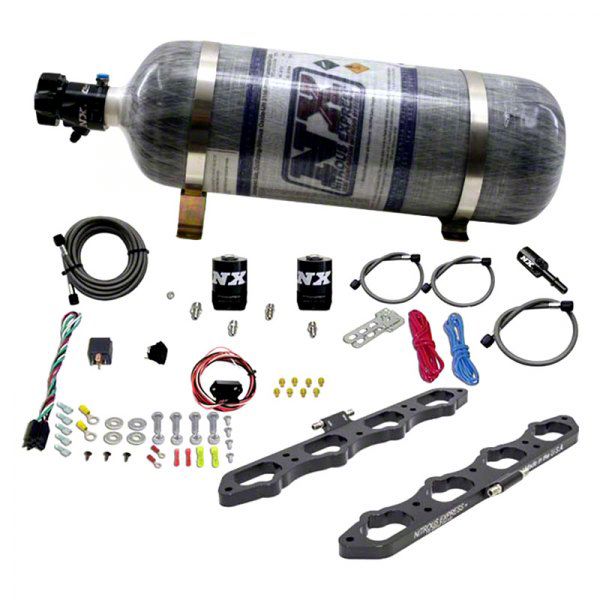 Nitrous Express F-150 Direct Port Nitrous Plate Wet System; 12 lb ...