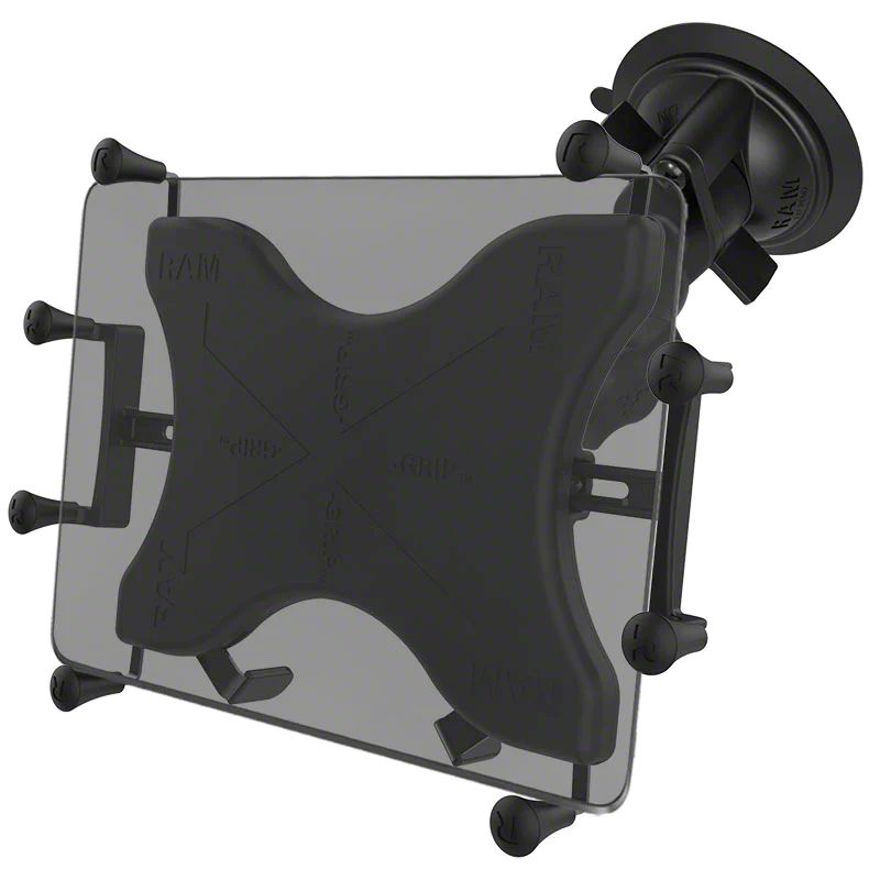 RAM Mounts F-150 X-Grip Large Tablet Mount with Twist-Lock Suction Cup ...