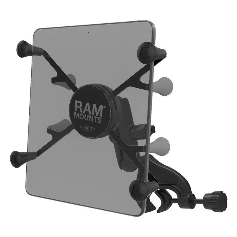 RAM Mounts F-150 X-Grip Mount with Yoke Clamp Base for 7 to 8-Inch ...