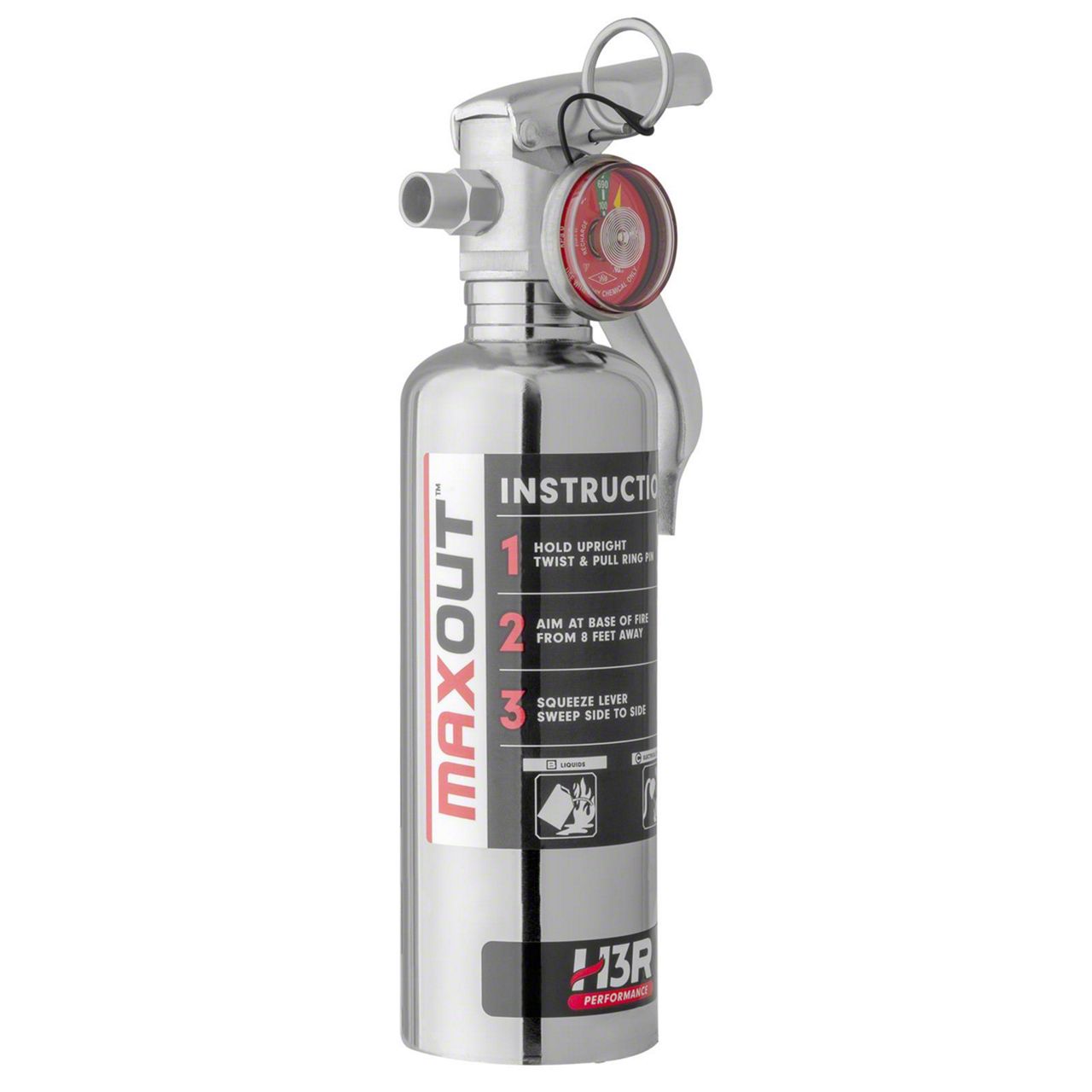 H3R Performace Silverado 2500 MaxOut Dry Chemical Car Fire Extinguisher ...