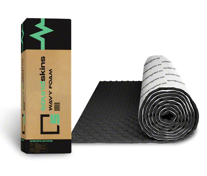 SoundSkins Yukon Decoupling and Sound Absorbing Wavy Foam Kit SSK-WAVY ...