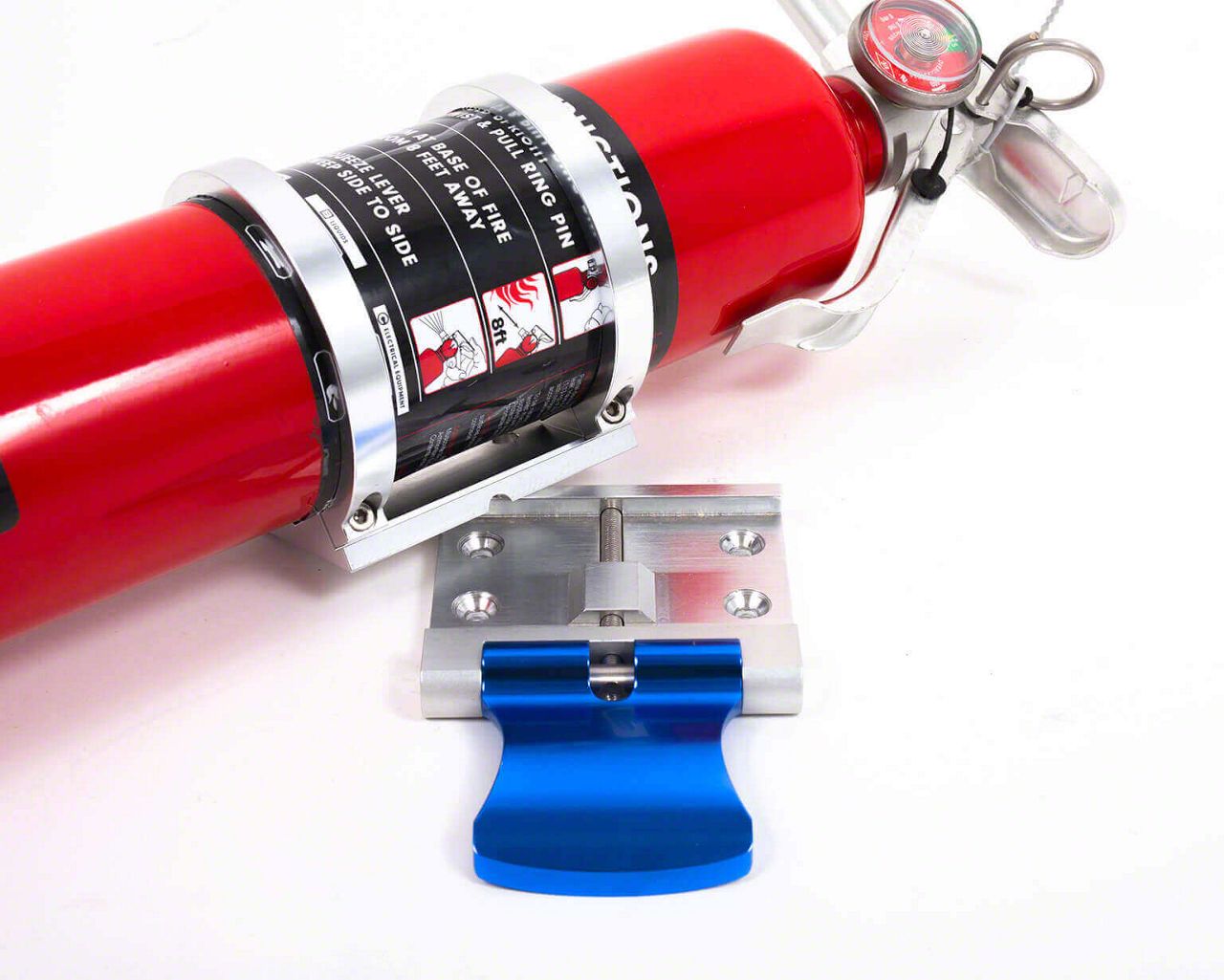 Colorado Cam-Lock Fire Extinguisher Quick Release; 3-Inch Diameter; Red ...