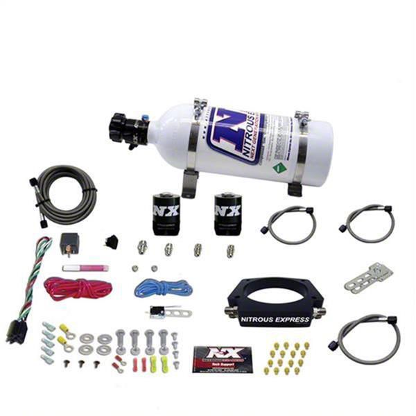 Nitrous Express Silverado 1500 LS 90mm Nitrous Plate System; 5 lb ...