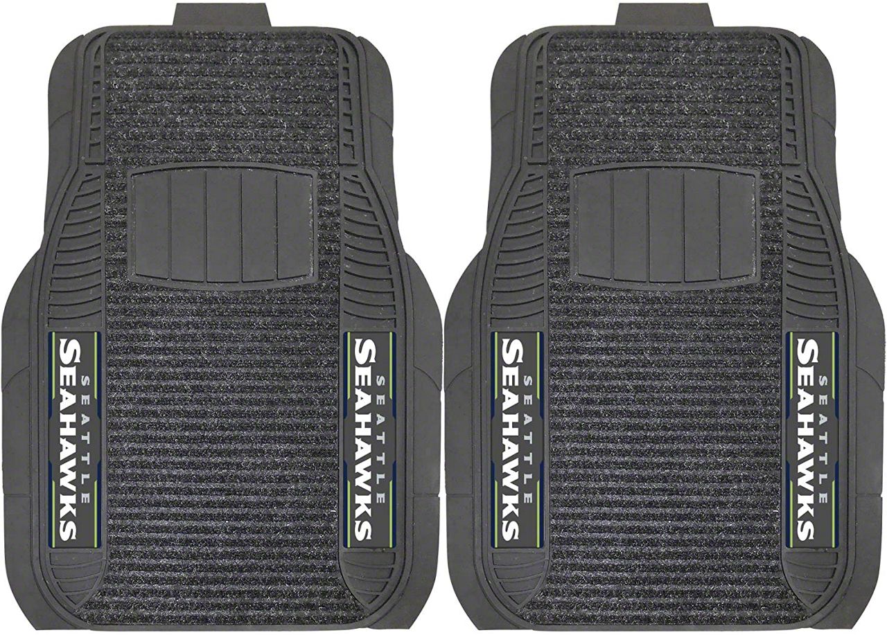 Sierra 1500 Molded Front Floor Mats with Seattle Seahawks Logo ...