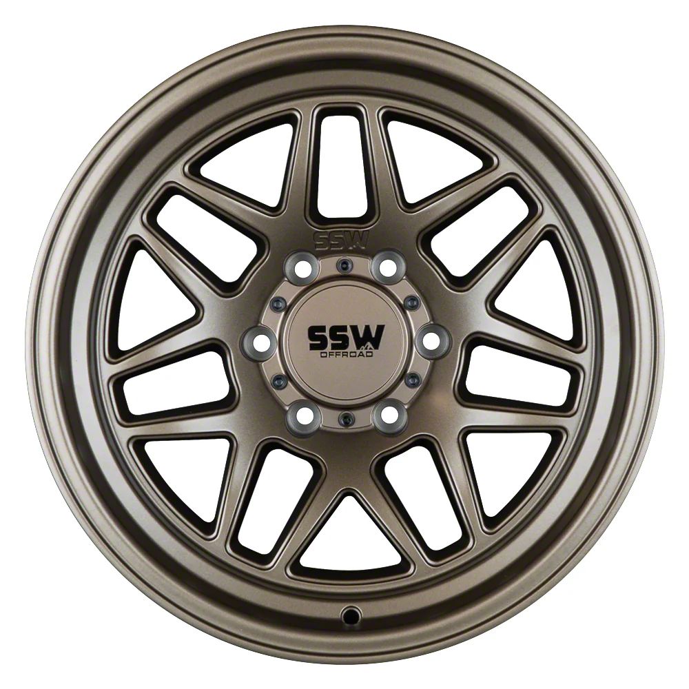 SSW Off-Road Wheels Silverado 1500 Sierra Matte Bronze 6-Lug Wheel ...