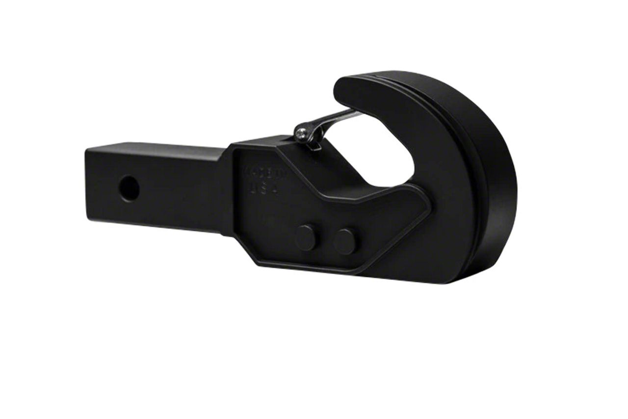 Royal Hooks Tahoe 2-Inch Receiver Hitch Tow Hook; Black RHO-12007-BK ...