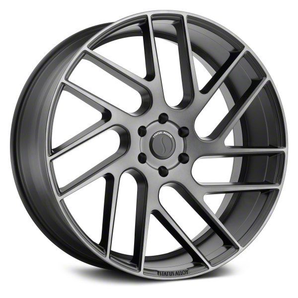 Status Yukon Juggernaut Carbon Graphite 6-Lug Wheel; 22x9.5; 25mm ...