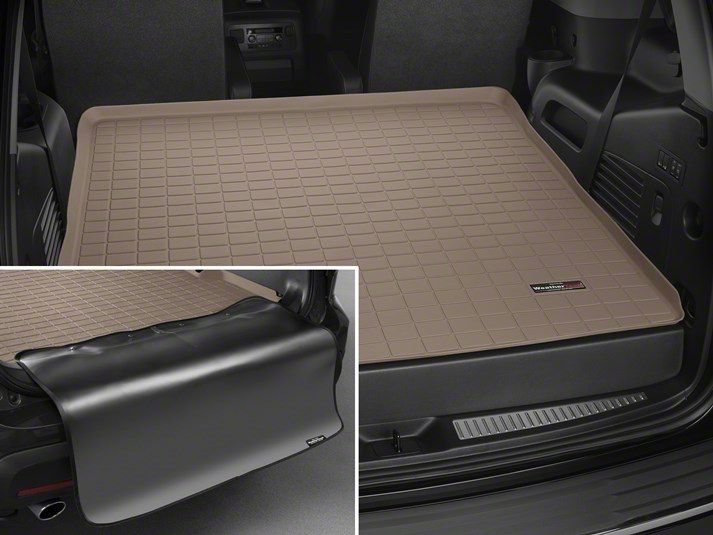 Weathertech Yukon Cargo Liner with Bumper Protector; Behind Second Row ...