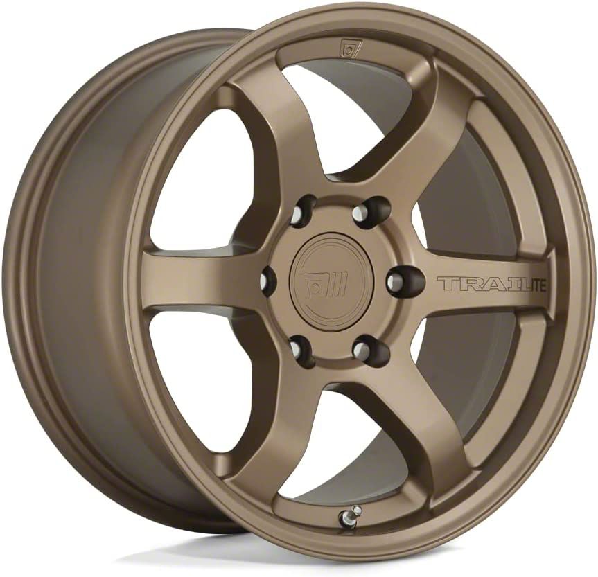 Motegi Sierra 1500 Trailite Matte Bronze 6-Lug Wheel; 17x8.5; 18mm ...