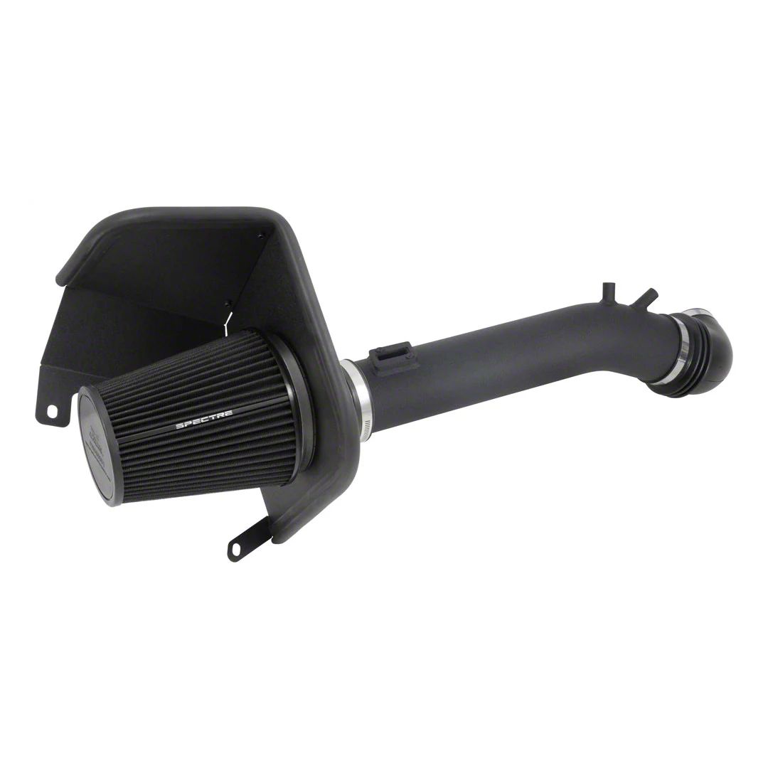 Spectre Tahoe Performance Cold Air Intake with Black Filter; Black ...