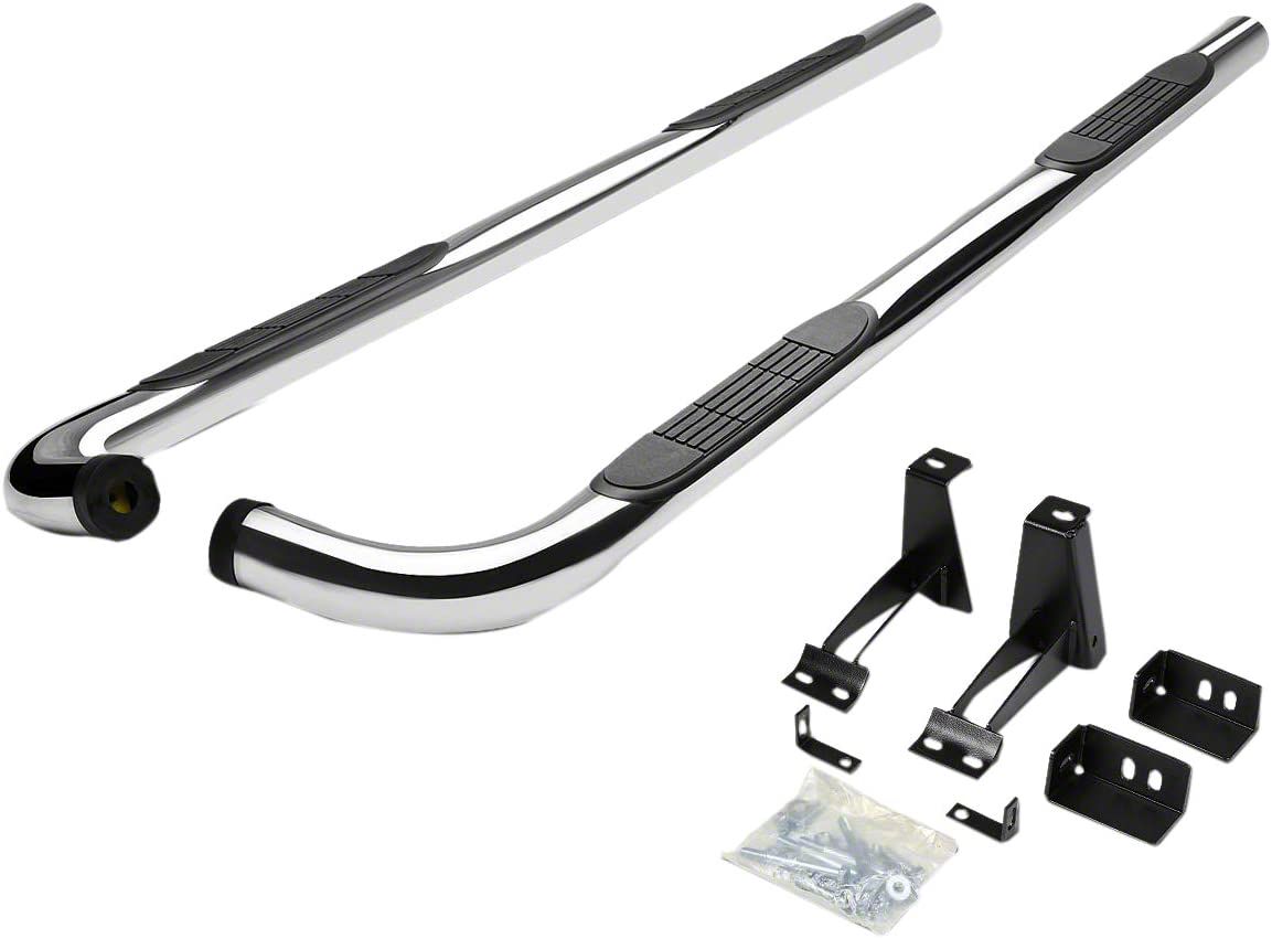 Tahoe 3-Inch Nerf Side Step Bars; Stainless Steel (07-14 Tahoe) - Free ...