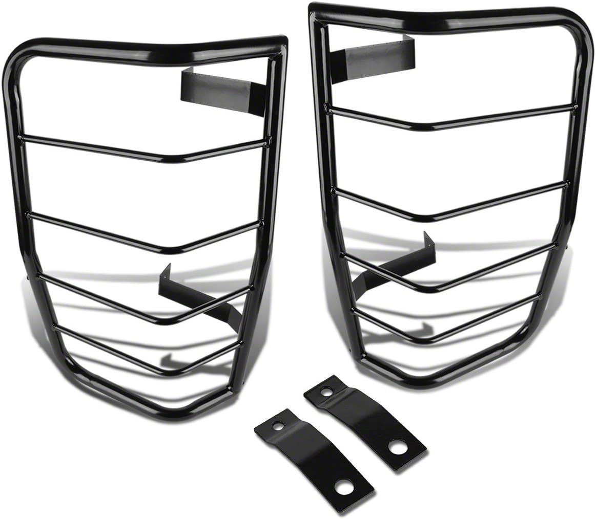 Tahoe Tail Light Guards; Black (07-14 Tahoe) - Free Shipping