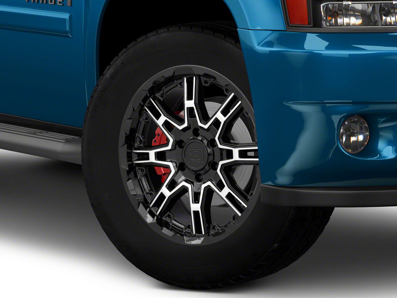Level 8 Wheels Silverado 1500 Slingshot Gloss Black Machined 6-Lug ...