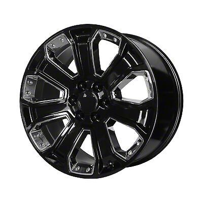 Performance Replicas Silverado 1500 PR113 Gloss Black with Chrome ...