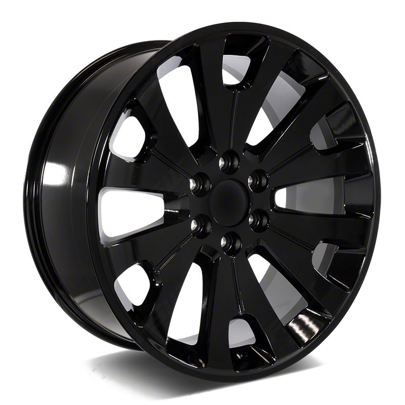 Factory Style Wheels Silverado 1500 Premier Style Gloss Black 6-Lug ...