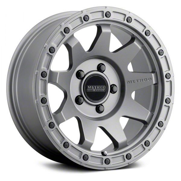 Method Race Wheels Silverado 1500 MR317 Matte Titanium 6-Lug Wheel ...