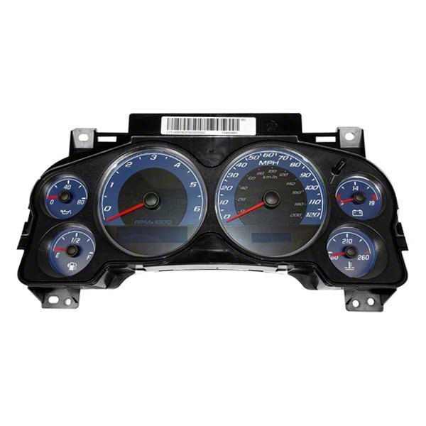 US Speedo Silverado 1500 Daytona Edition Gauge Face; MPH; Blue ...