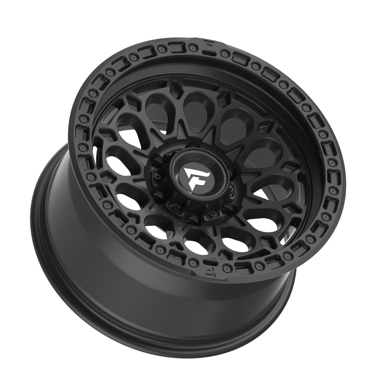 Fittipaldi Offroad Silverado 1500 FT101SB Satin Black 6-Lug Wheel; 17x9 ...