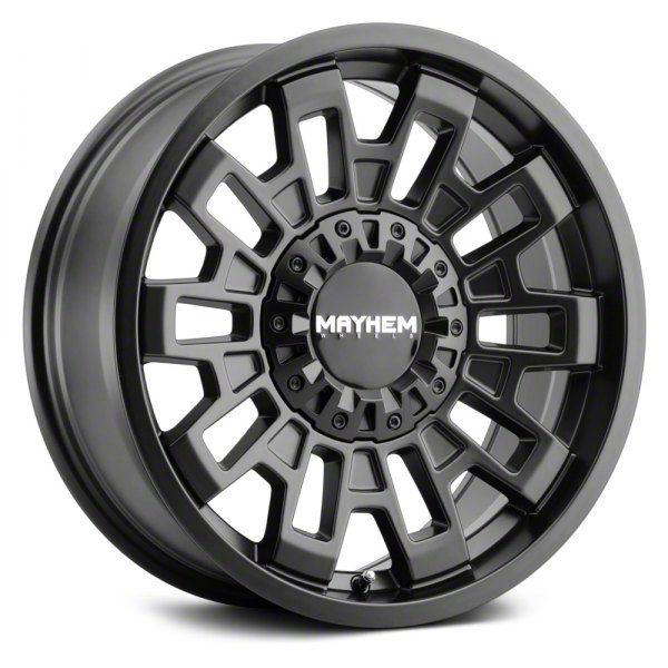 Mayhem Wheels Ranger Cortex Matte Black 6-Lug Wheel; 20x9; 0mm Offset ...