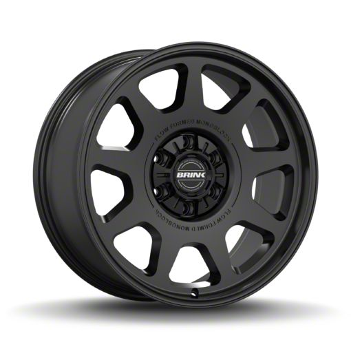 Brink Wheels Silverado 1500 Alpine Nocturnal Black 6-Lug Wheel; 20x9 ...