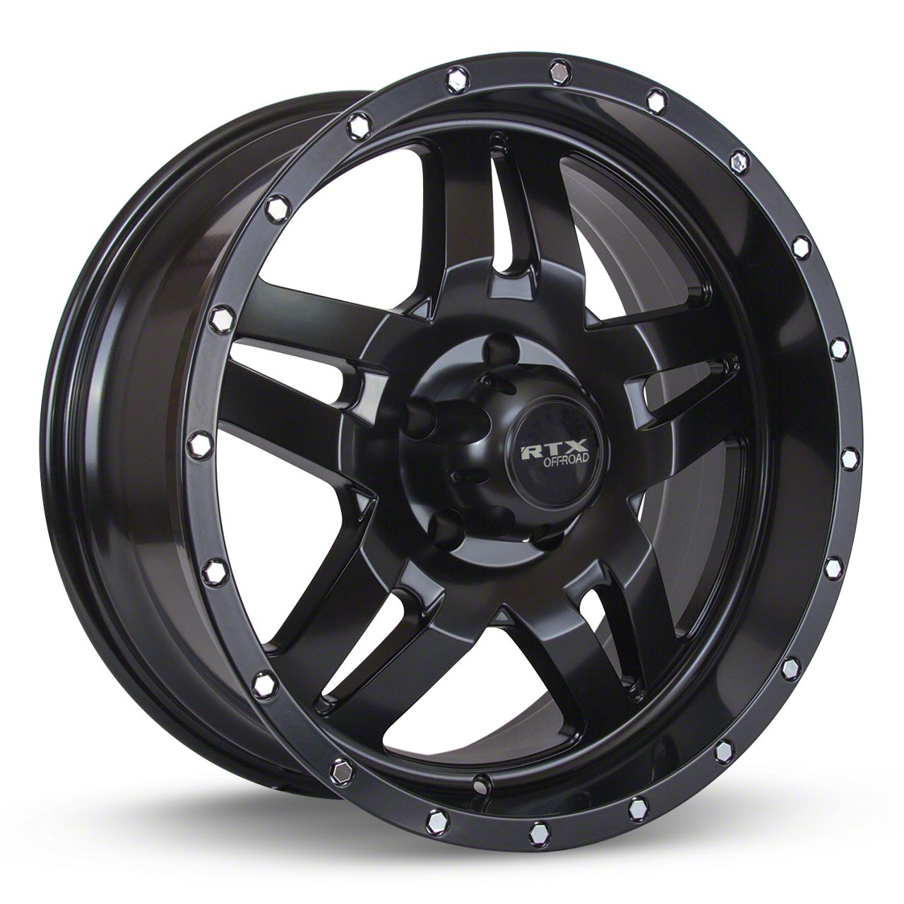 RTX Offroad Wheels Tahoe Mesa Satin Black 6-Lug Wheel; 17x9; 10mm ...