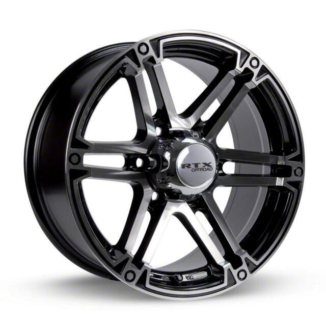 RTX Offroad Wheels Silverado 1500 Slate Black Machined 6-Lug Wheel ...