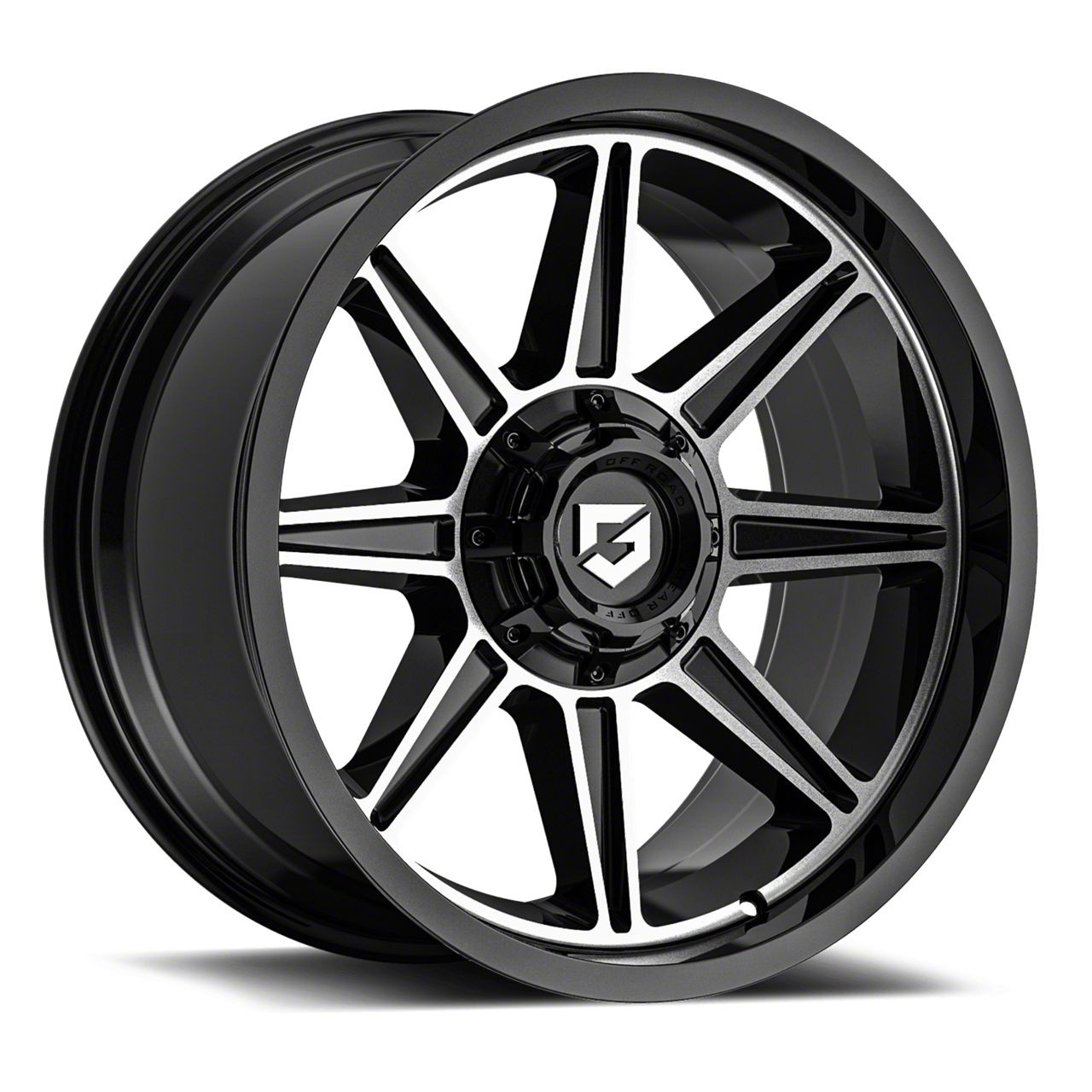 Gear Off-Road Silverado 1500 773 Gloss Black 6-Lug Wheel; 20x9; 18mm ...