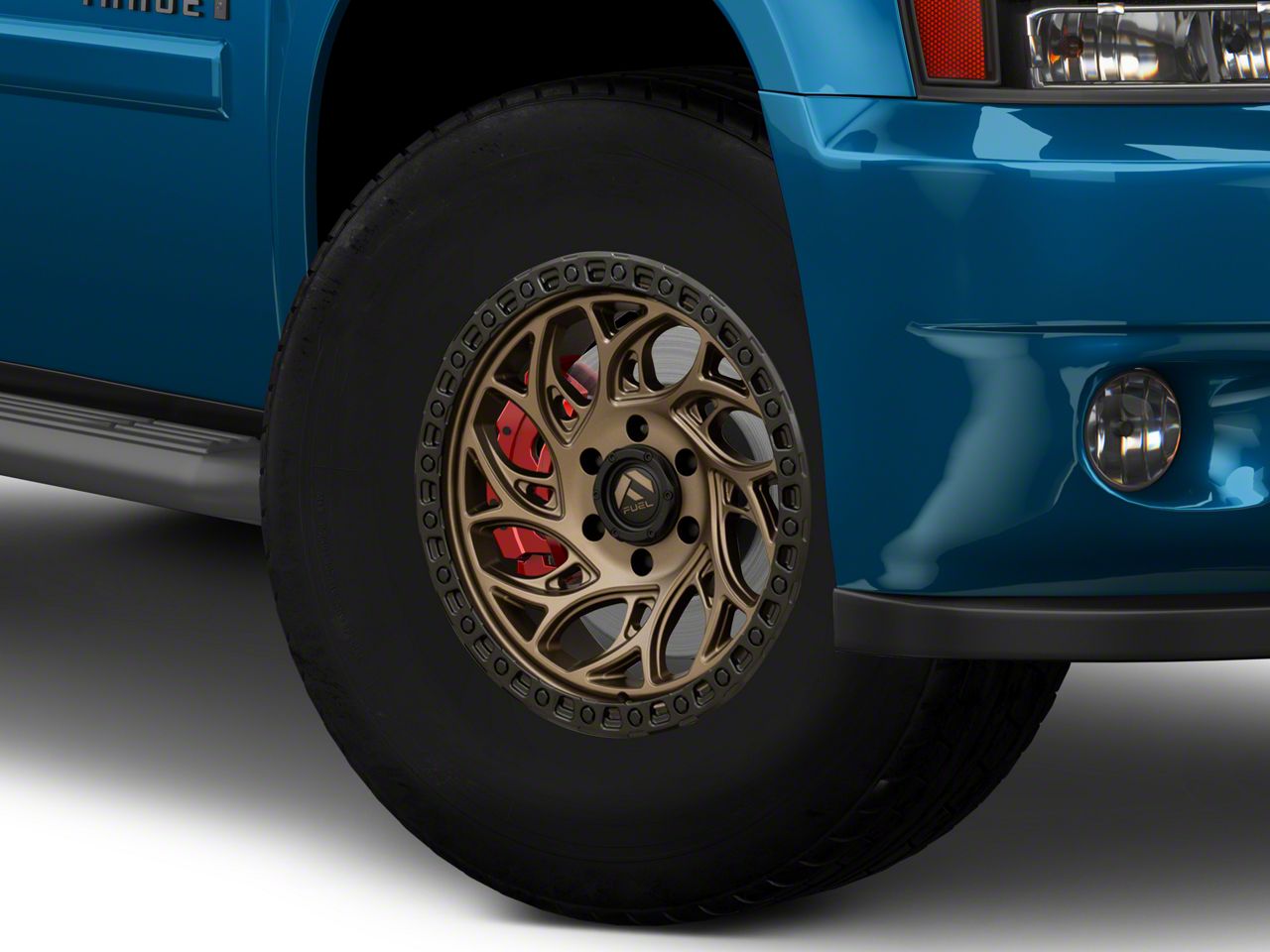 Fuel Wheels Silverado 1500 Runner OR Bronze with Black Ring 6-Lug Wheel ...