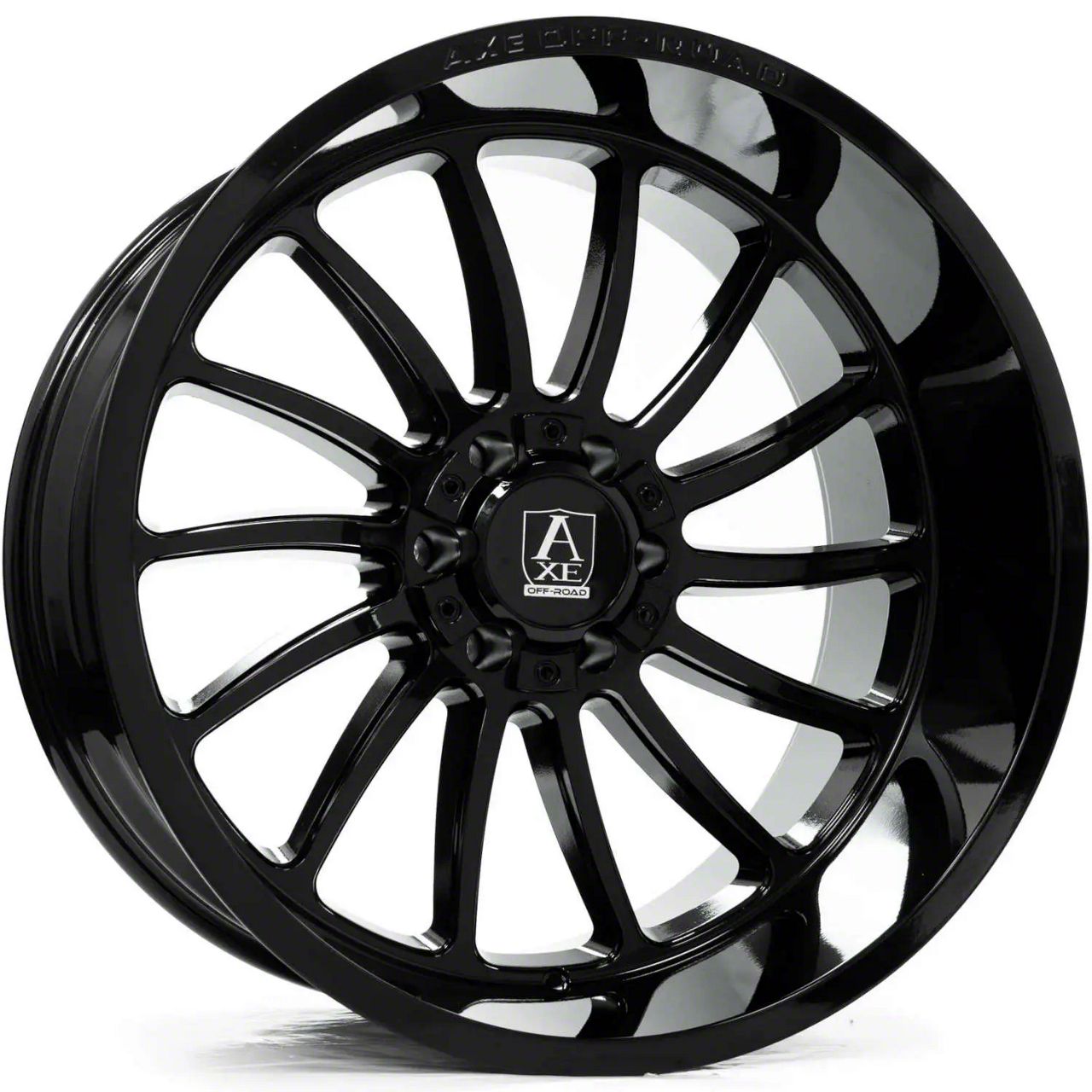 Axe Wheels Yukon Chronus Gloss Black 6-Lug Wheel; 22x12; -44mm Offset ...