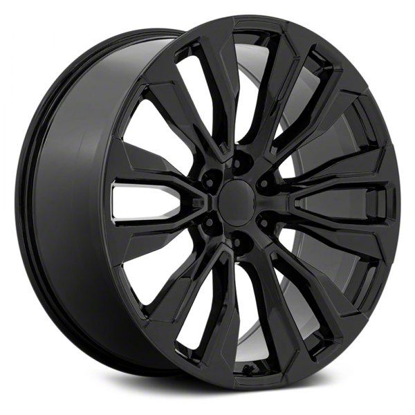 Performance Replicas Yukon PR211 Gloss Black 6-Lug Wheel; 22x9; 28mm ...