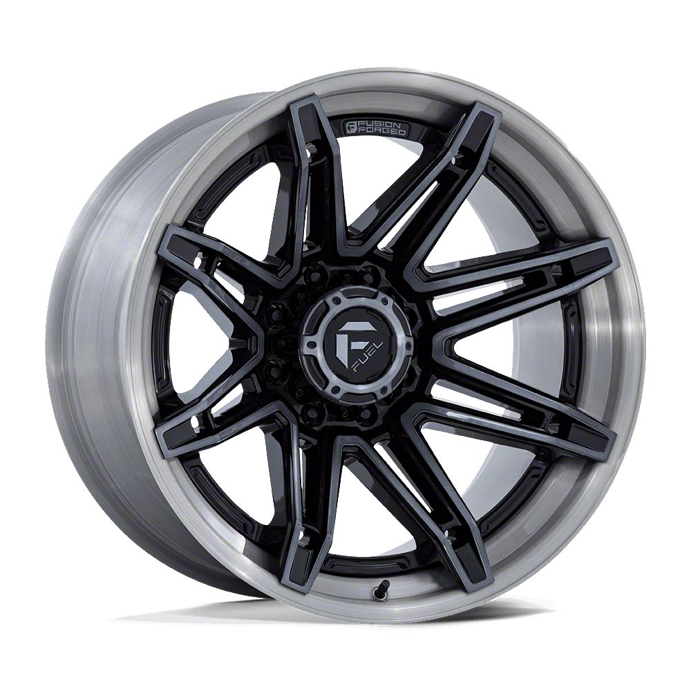 Fuel Wheels Ranger Fusion Forged Brawl Gloss Black Bushed Dark Tinted ...