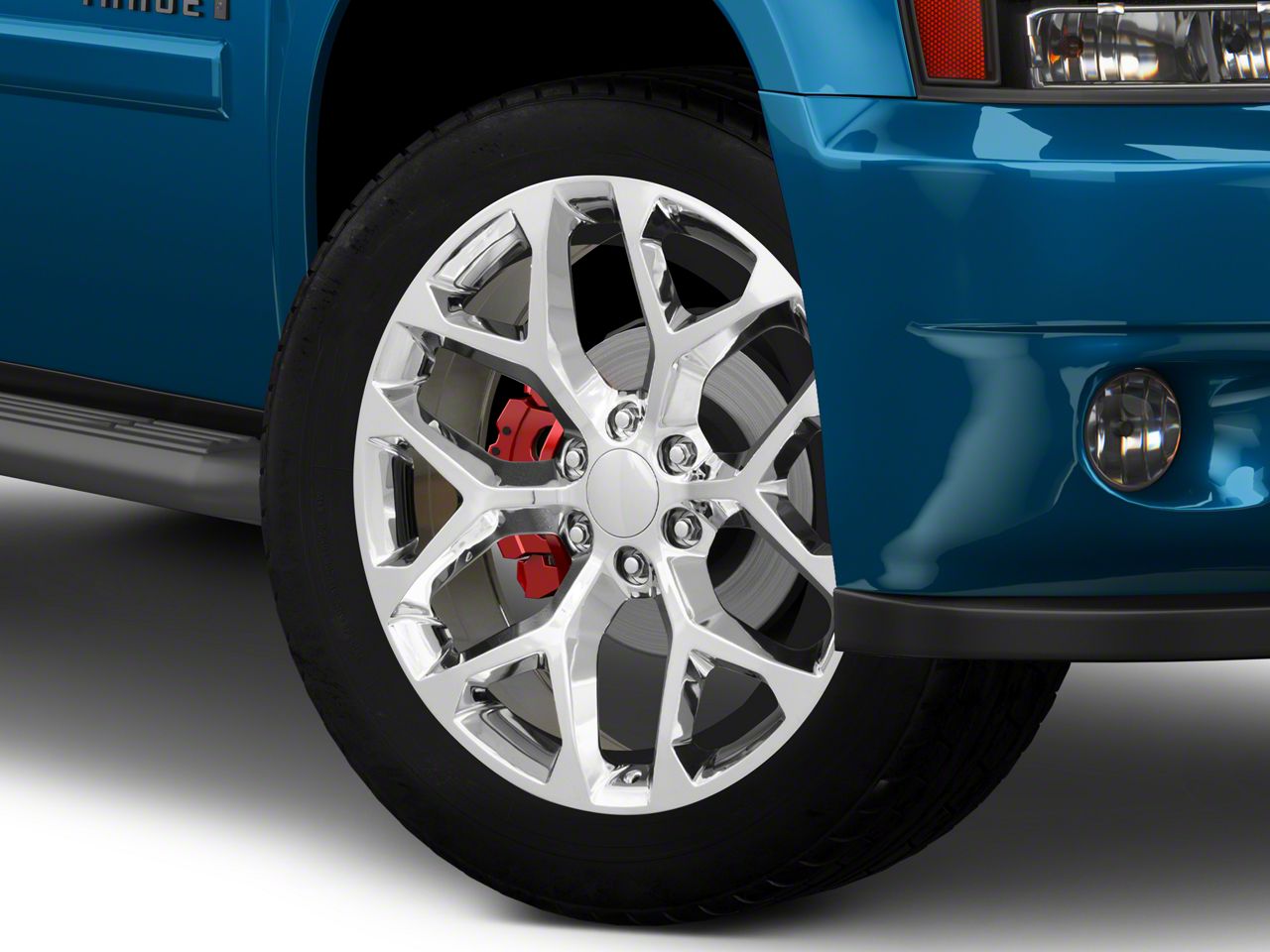 Strada OE Replica Silverado 1500 Snowflake Chrome 6-Lug Wheel; 22x9 ...