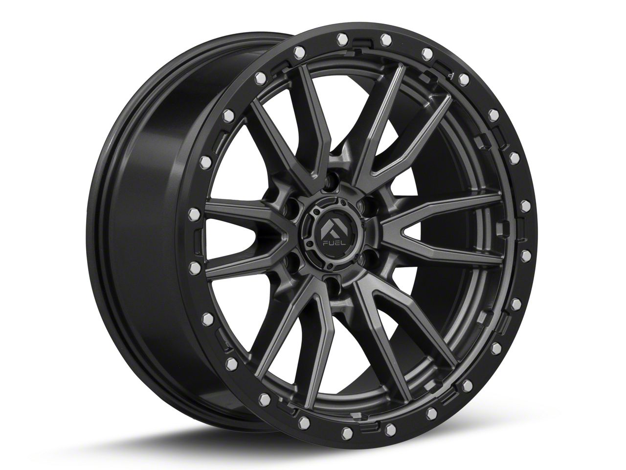 Fuel Wheels RAM 1500 Rebel Matte Gunmetal 6-Lug Wheel; 20x10; -18mm ...