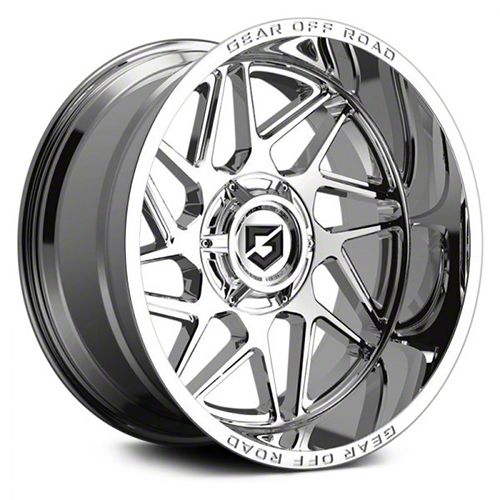 Gear Off-Road F-150 Ratio Chrome 6-Lug Wheel; 18x9; 18mm Offset 761C ...