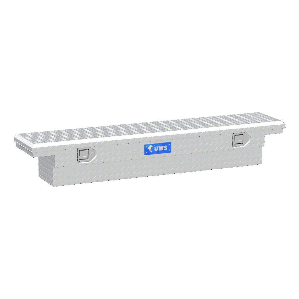 UWS F-150 63-Inch Aluminum Low Profile Slim-Line Tool Box; Bright ...