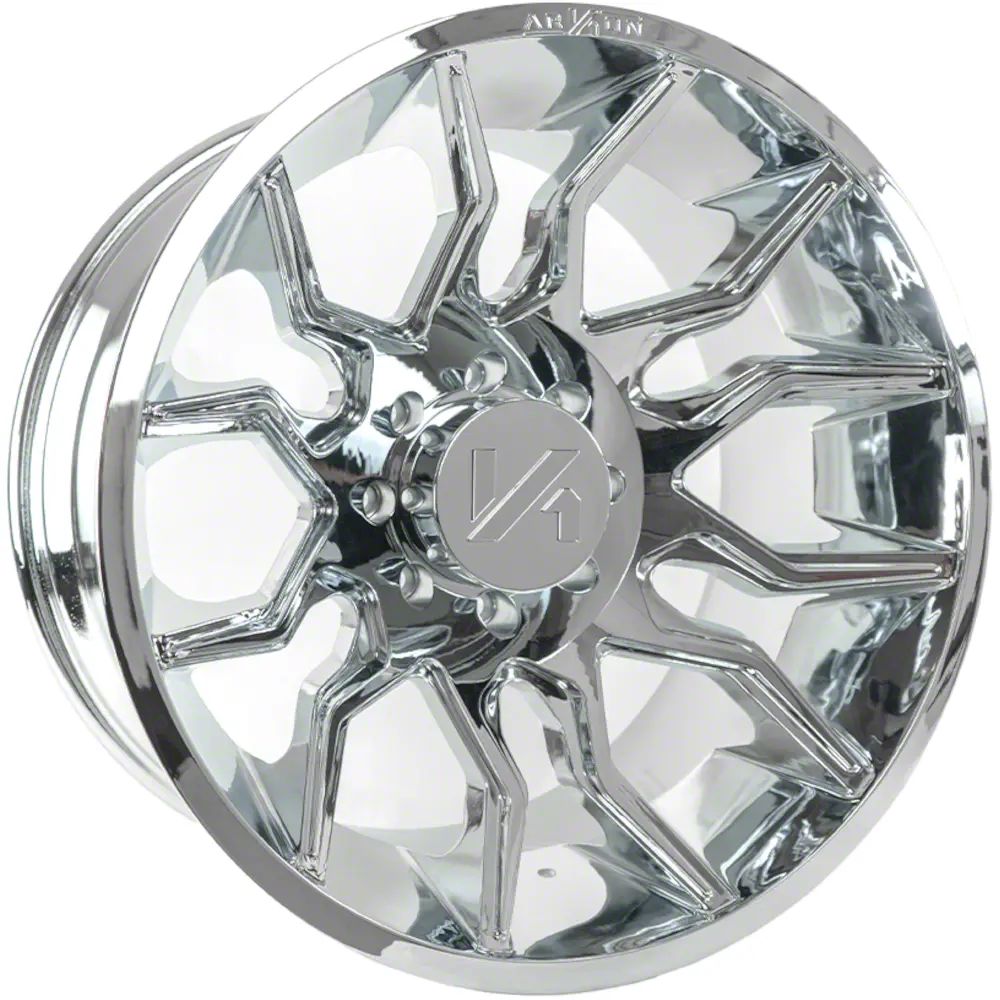 Arkon Off-Road Dakota Roosevelt Chrome 5-Lug Wheel; 22x12; -51mm Offset ...