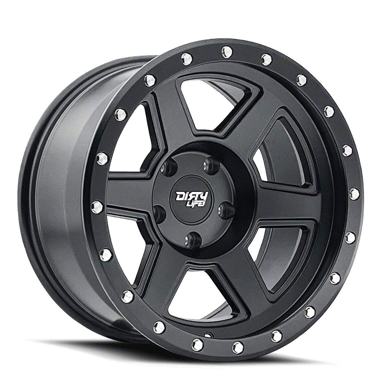 Dirty Life Dakota Compound Matte Black 5-Lug Wheel; 20x10; -12mm Offset ...