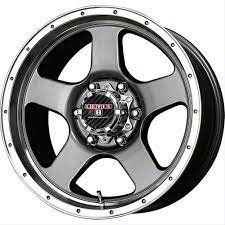 Level 8 Wheels Dakota Punch Anthracite Machined 5-Lug Wheel; 18x9; 0mm ...