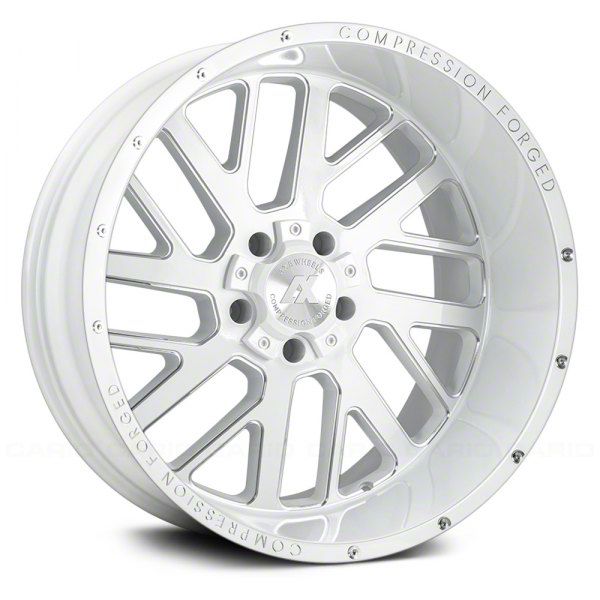 Axe Wheels Dakota Ax2 3 White 5 Lug Wheel 22x12 44mm Offset 221210h