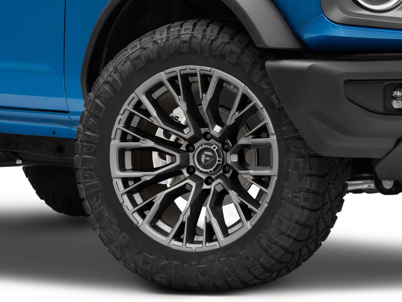 Fuel Wheels F-150 Rebar Matte Gunmetal 6-Lug Wheel; 20x9; 20mm Offset ...