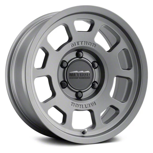 Method Race Wheels F-150 MR705 Bead Grip Titanium 6-Lug Wheel; 18x9 ...