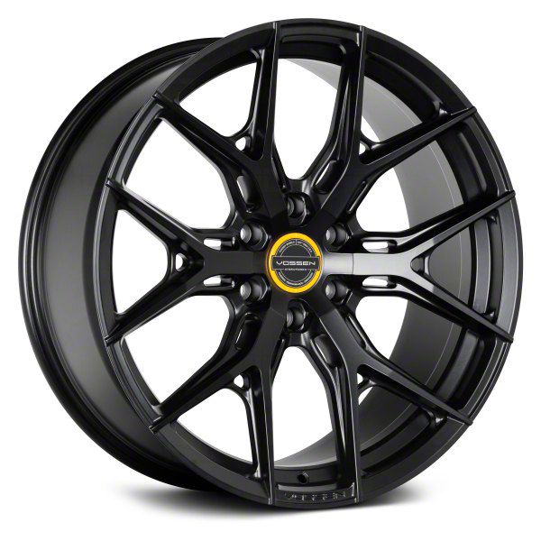 Vossen F-150 HF6-4 Satin Black 6-Lug Wheel; 20x9.5; 15mm Offset HF64 ...