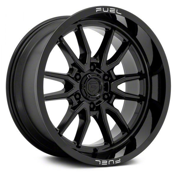 Fuel Wheels F-150 Clash Gloss Black 6-Lug Wheel; 20x9; 1mm Offset ...