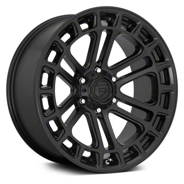 Fuel Wheels F-150 Heater Matte Black 6-Lug Wheel; 22x10; -13mm Offset ...