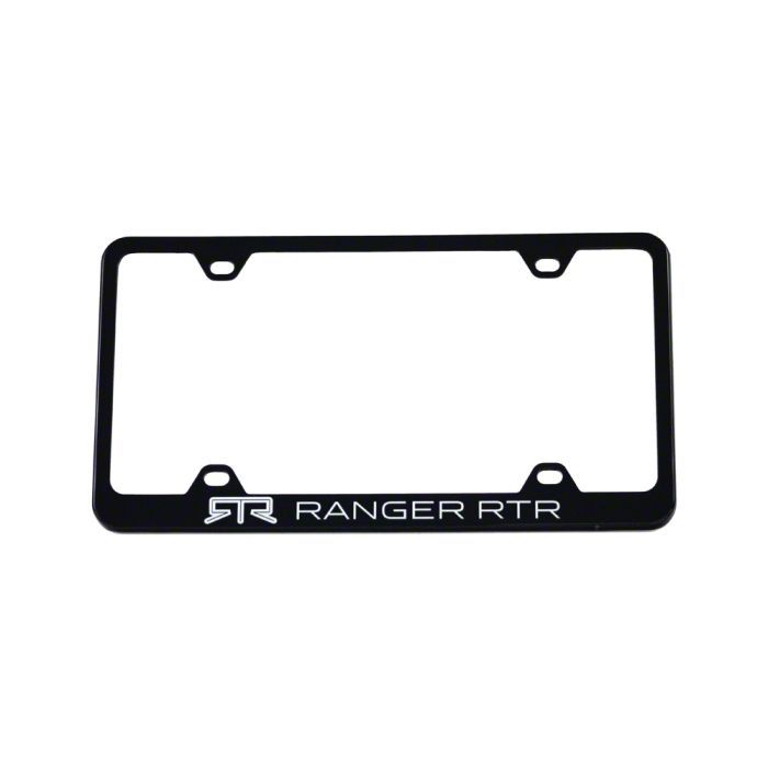 RTR Ranger License Plate Frame 1992-4505-01 (Universal; Some Adaptation ...