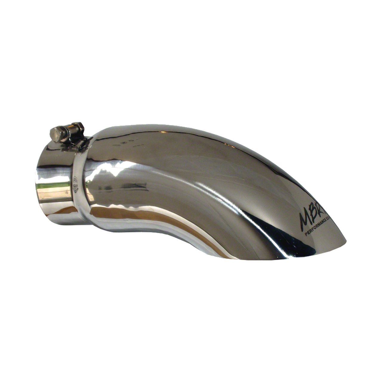 MBRP RAM 3500 5-Inch Turn Down Exhaust Tip; Polished T5086 (Fits 4-Inch ...