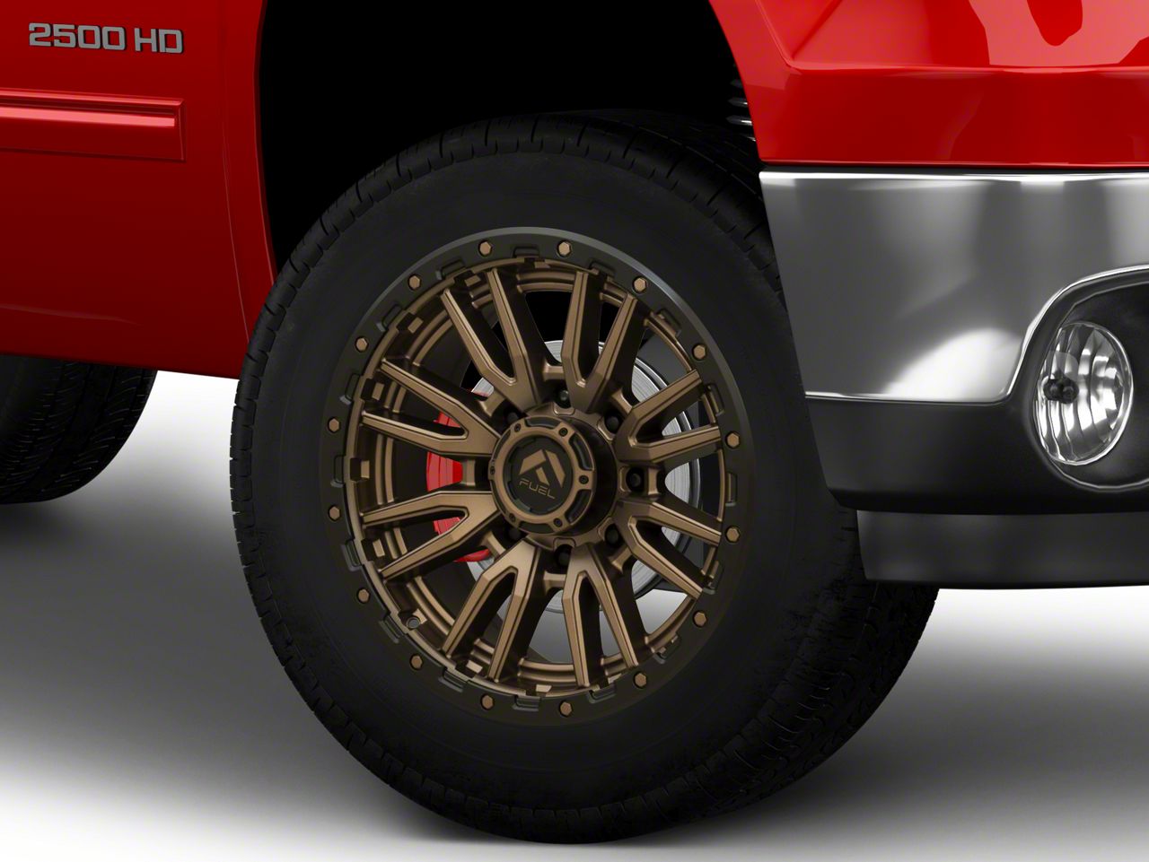 Fuel Wheels RAM 2500 Rebel Matte Bronze 8-Lug Wheel; 20x10; -18mm ...