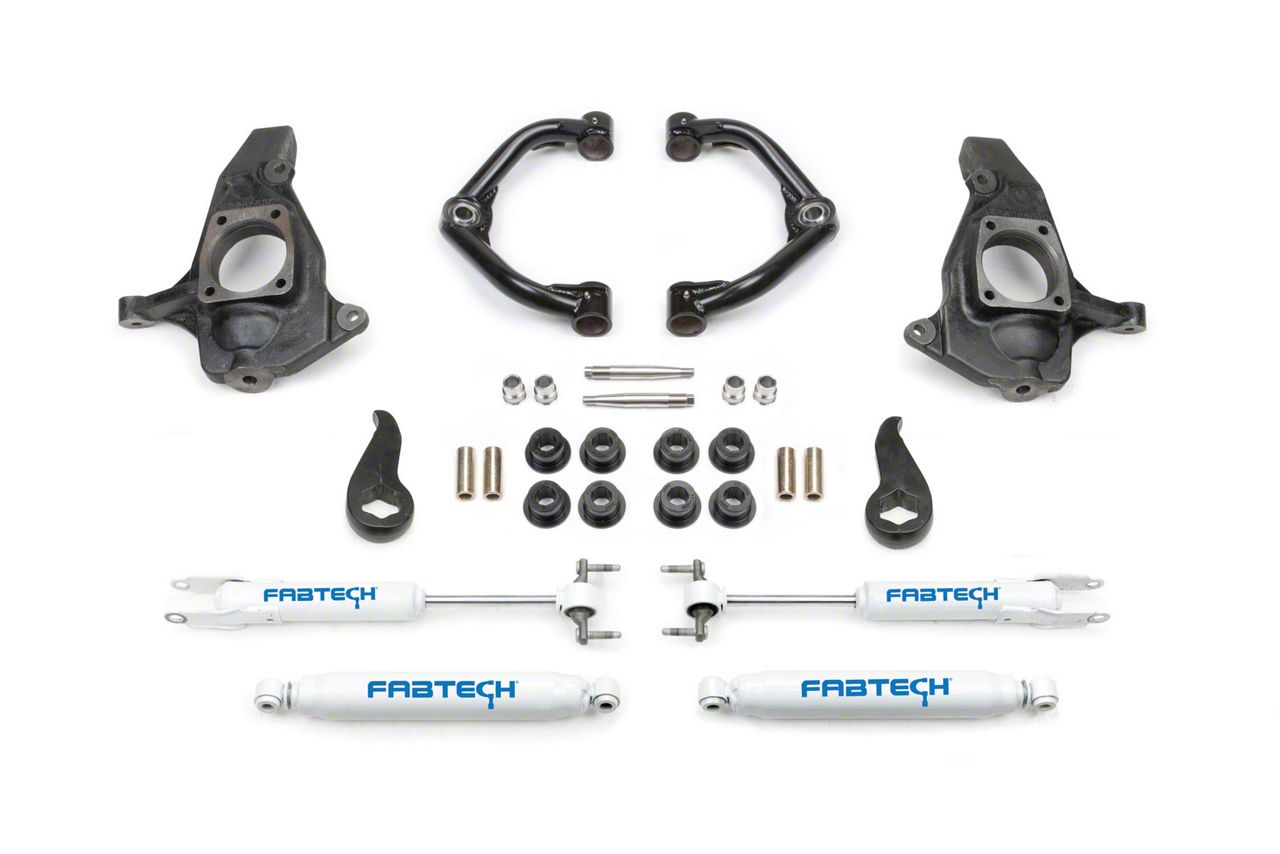 Fabtech Silverado 2500 3.50-Inch Uniball Upper Control Arm Lift Kit ...