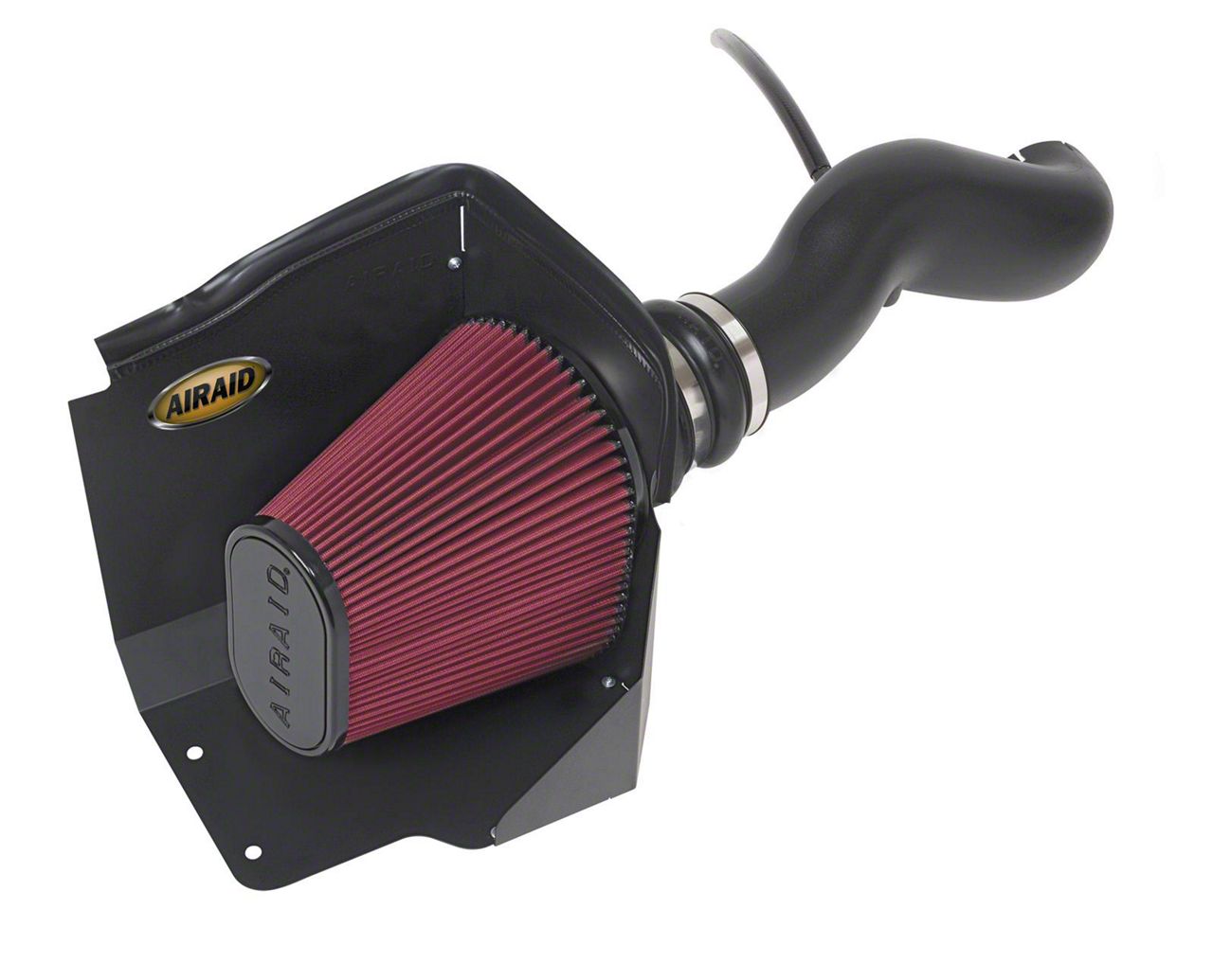 Airaid Silverado 2500 Cold Air Dam Intake with Red SynthaFlow Oiled ...